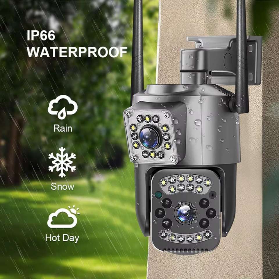 PARADISEECOM WiFi CCTV Camera 1080p HD Smart Home Outdoor Wireless ...