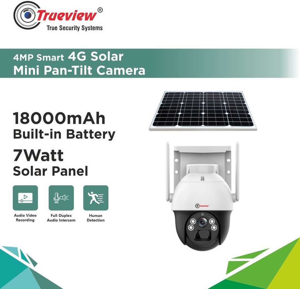 Trueview T18149 4G SOLAR MINI PAN-TILT CAMERA Security Camera Price in ...