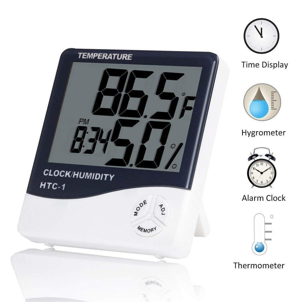 Thermocare Digital and accurate temperature indicator wall mount Led ...