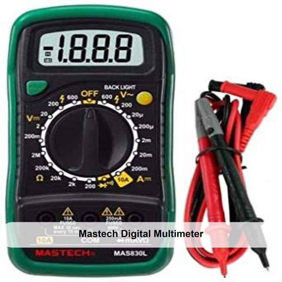 Mastech Mas 830l Original With Calibration Certificate Digital ...
