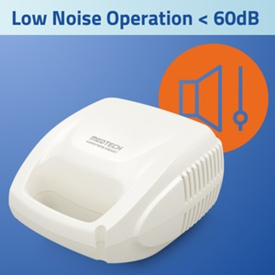 Medtech Handyneb Smart Compressor Nebulizer Machine for Adults & Kids ...