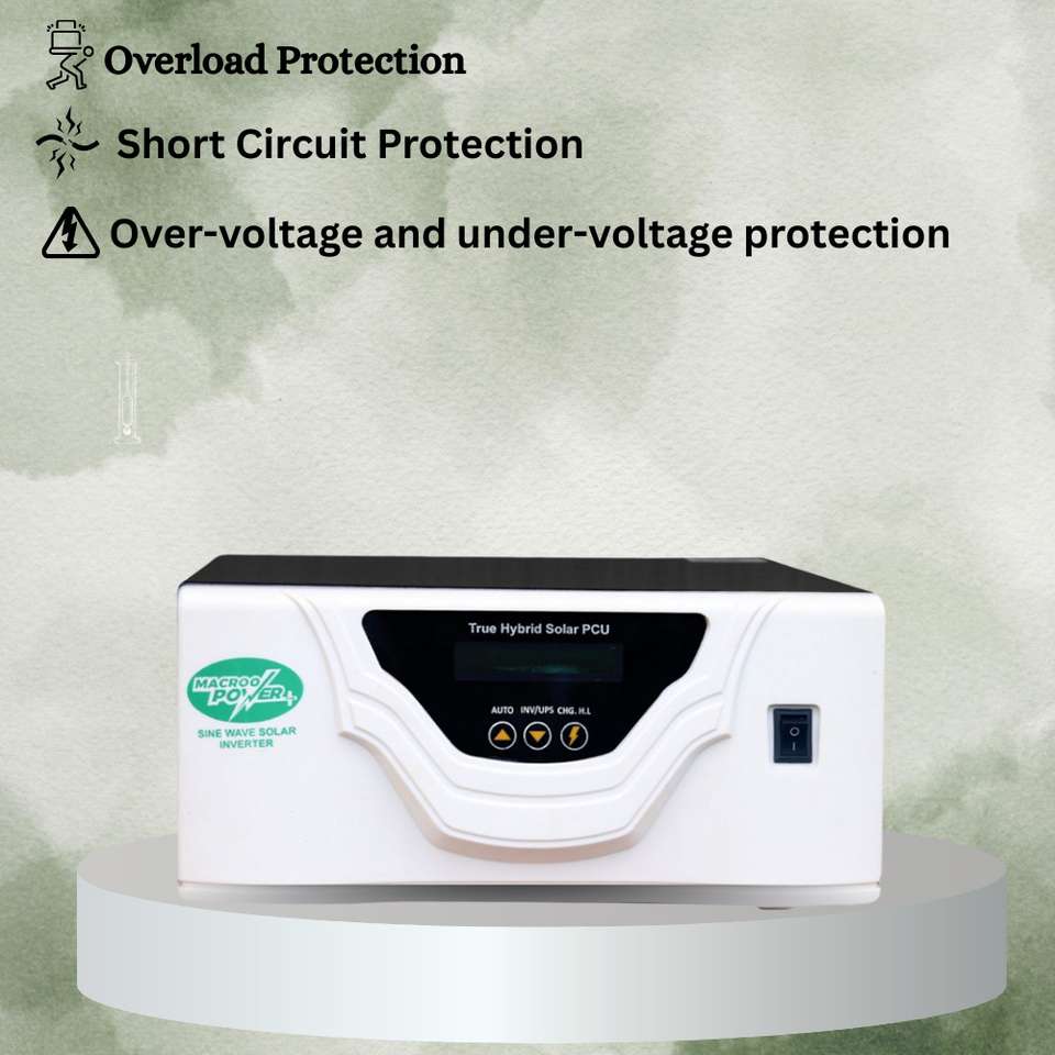 MACROON POWERPLUS (MSF 12V) Lithium Compatible Inverter with LCD ...