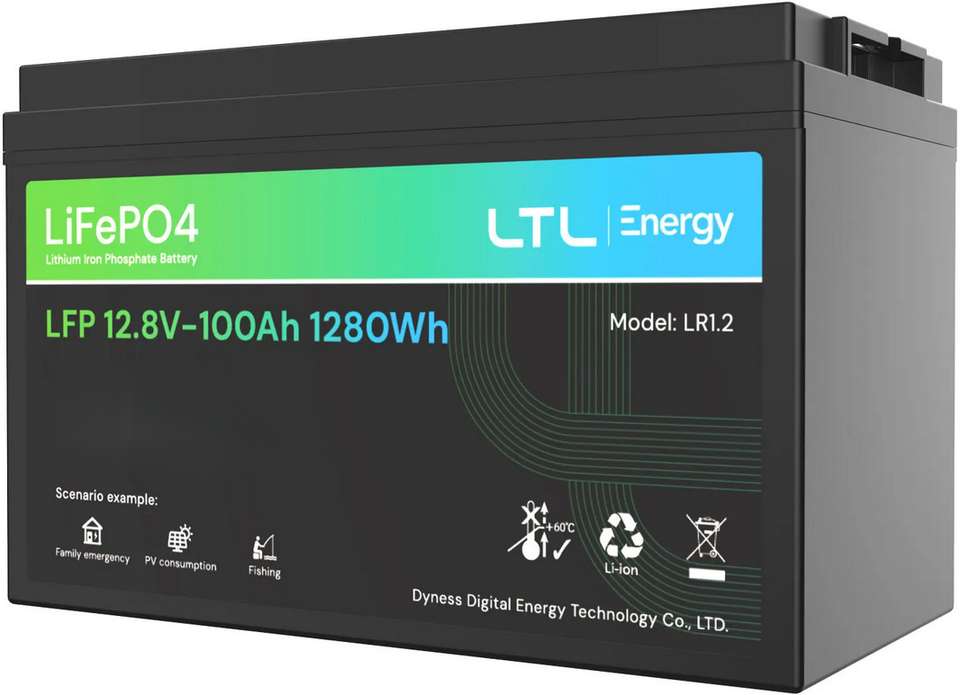 AXELIUM LTL 12V 100Ah LFP Battery Pack LTL 12 Volt 100Ah Lithium Ferro ...