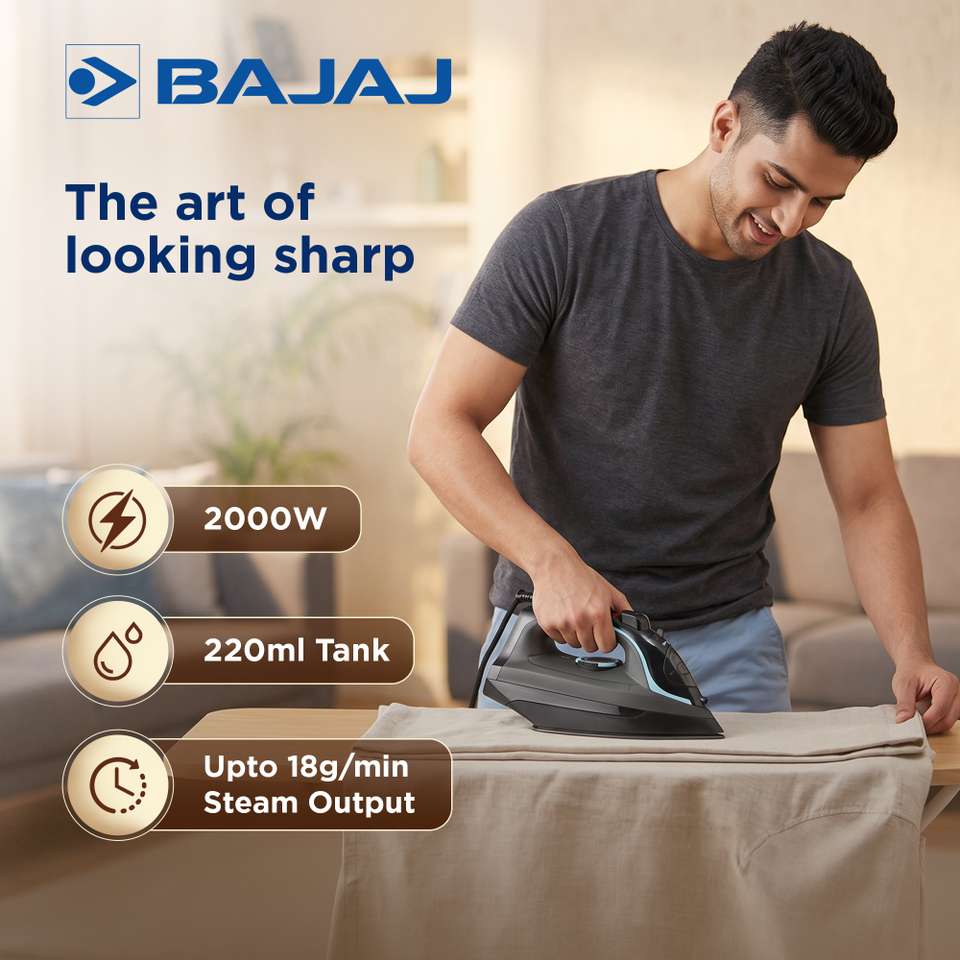 BAJAJ by Bajaj Electricals MX 45 Steam iron 2000 W Steam Iron Price in ...