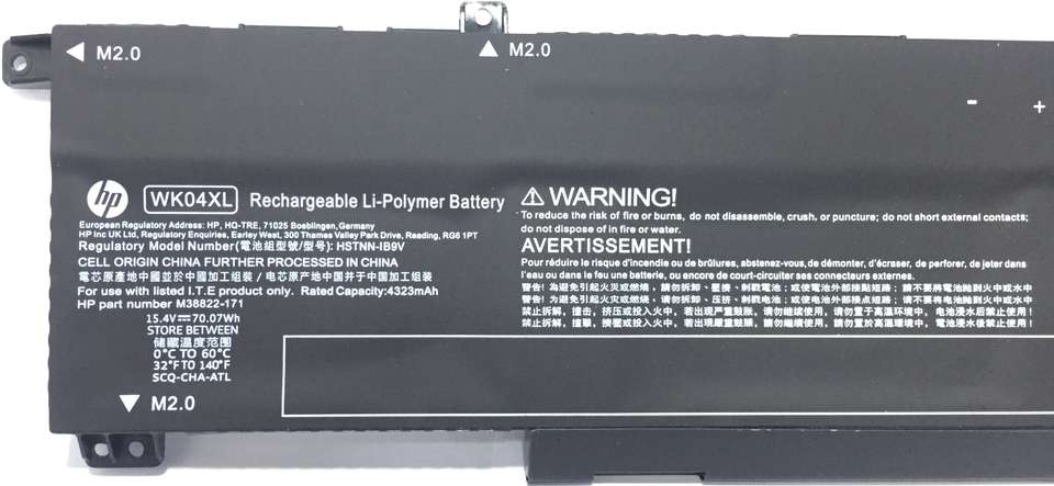 HP WK04XL BATTERY FOR Victus 16-d0009ua Victus 15-FA0021NS OMEN 16 ...