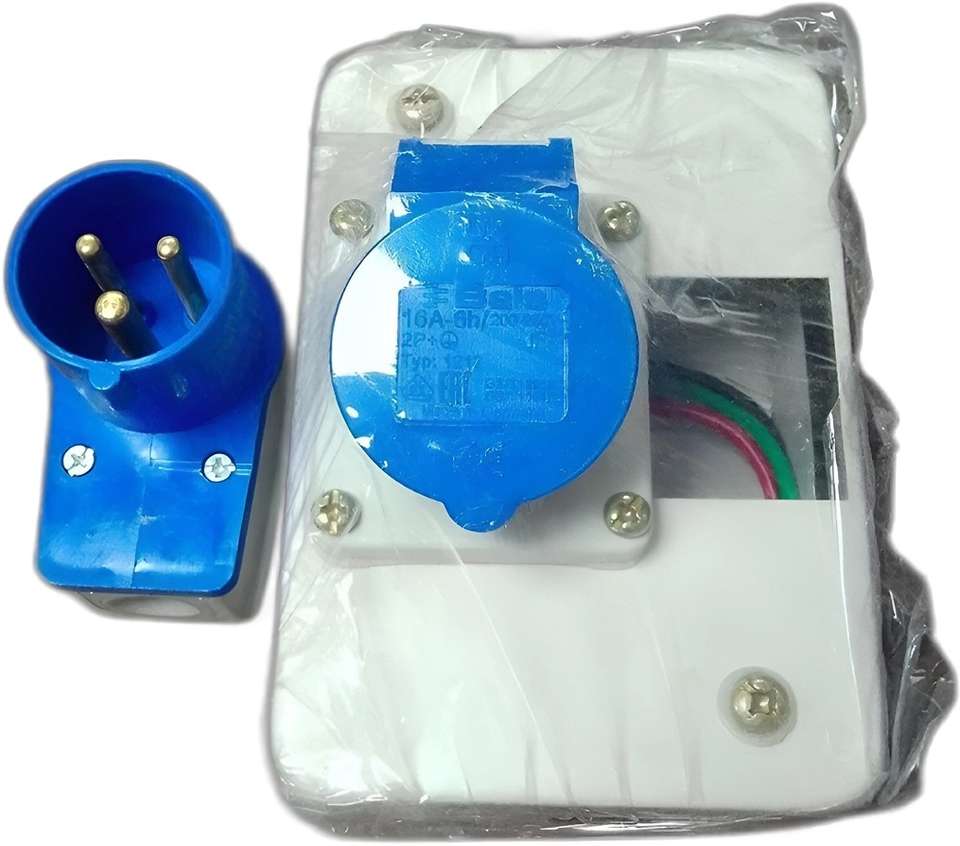Neptune 16/20A 3Pin,Domestic/Industrial Plug/Socket Combined metal box ...