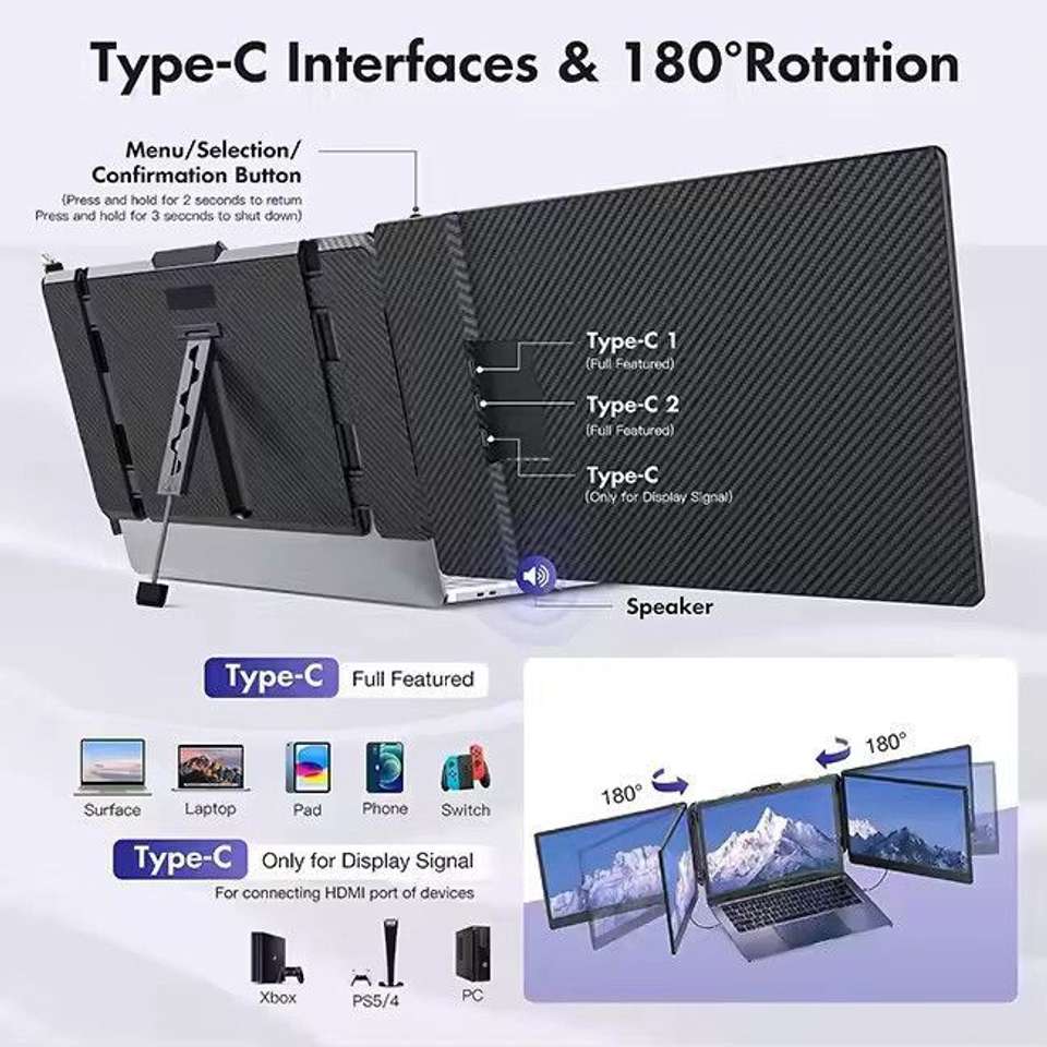 MILLENNIUM TECHNOLOGY 35.56 cm (14 inch) HD LED Backlit IPS Panel ...