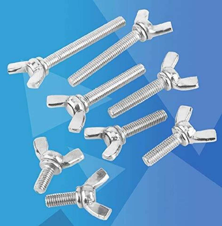 Mec Bolt M5 Wing Bolt,10mm 12mm 16mm 20mm Butterfly Screw Wing Bolt ...