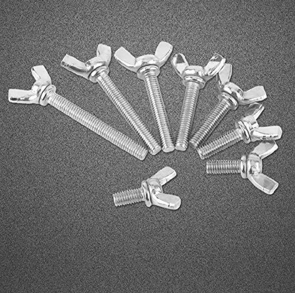 Mec Bolt M5 Wing Bolt,10mm 12mm 16mm 20mm Butterfly Screw Wing Bolt ...
