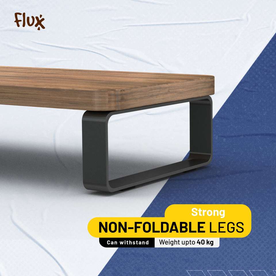 Flux Wooden Monitor Stand Organizer Desktop Organizer Ergonomic Monitor ...