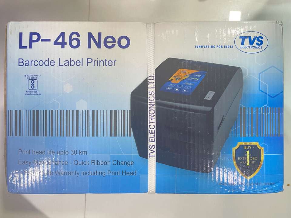 TVS LP-46 NEO Single Function Monochrome Label Printer Single Function ...