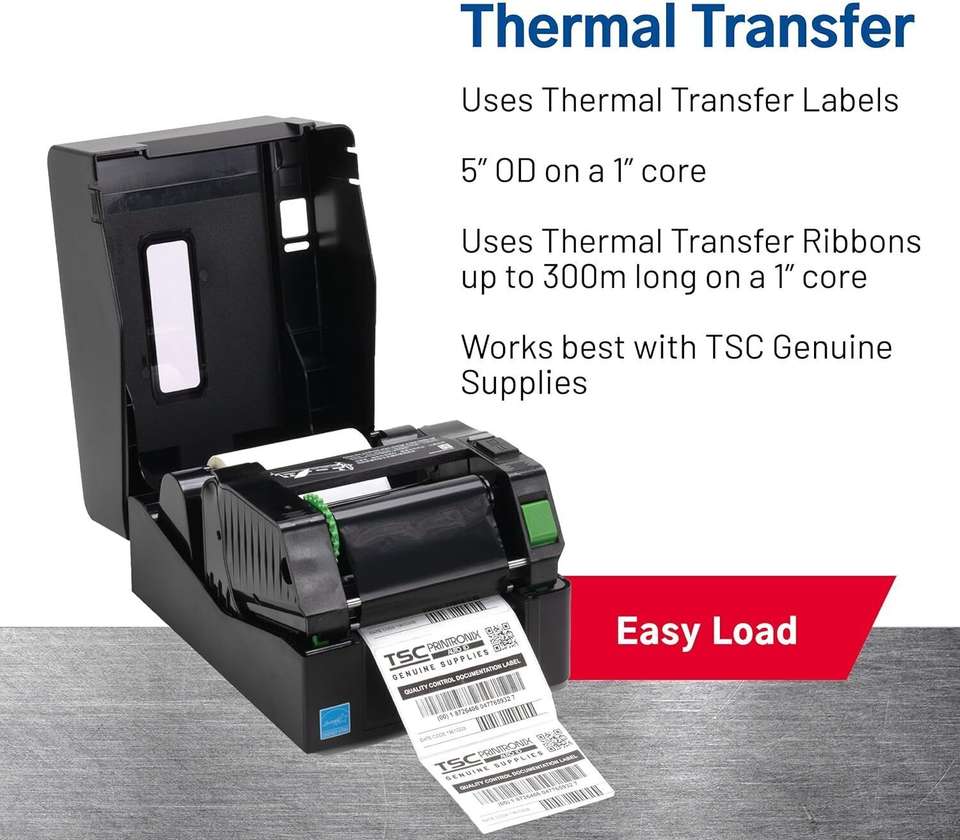 TSC TE 210 Barcode & Label Printer Thermal Printer with USB/Ethernet ...