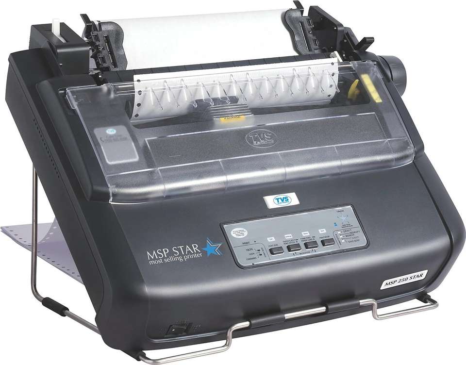 Tvs Electronics TVS MSP 250 Monochrome Dot Matrix Printer Dot Matrix ...