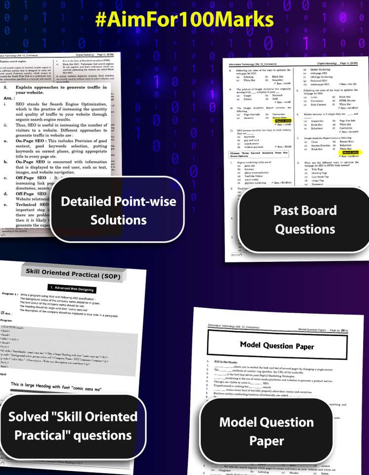 Std 12th Commerce (IT) Information Technology Book | Maharashtra State ...