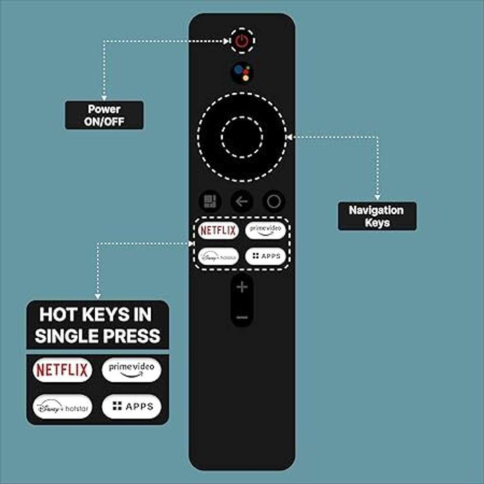 Mi XIAOMI SMART LED TV BLUETOOTH VOICE REMOTE XIAOMI Remote Controller ...