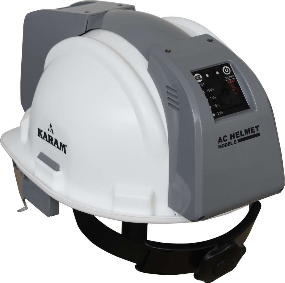 Karam PN629 AC Safety Helmet with adjustable Chin Strap & Rachet Type ...