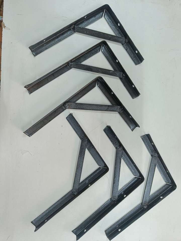 TMC Heavy Duty Right Angles, L Angles' Clamps Brackets Pack of 6 Shelf ...
