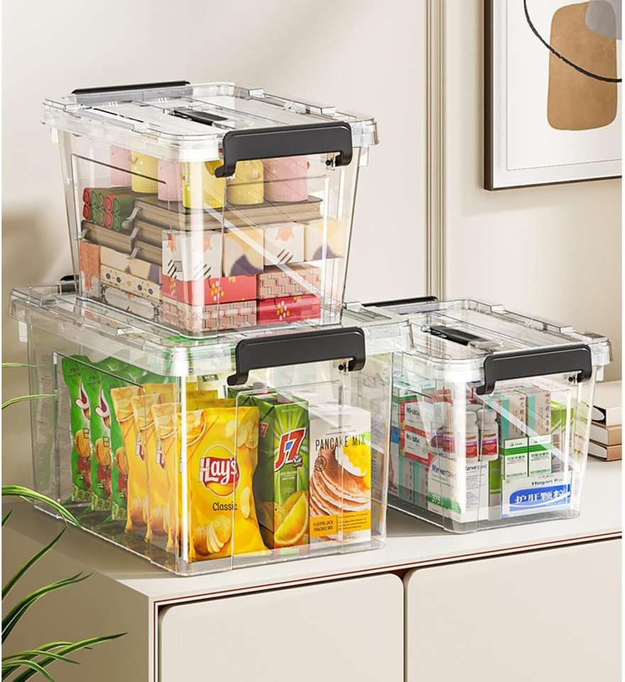 Prefact Plastic Grocery Container - 5 kg Price in India - Buy Prefact ...