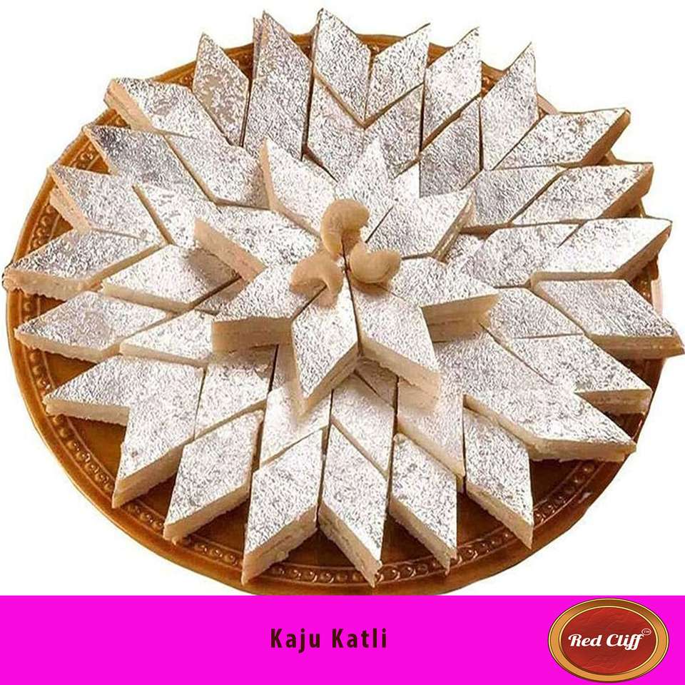 RED CLIFF Premium Kaju Katli (Sweets, Indian Mithai) (Kaju Katli ...