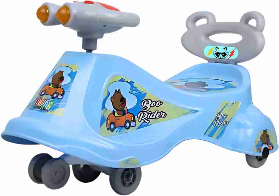 MAPACHE Boo rider Ace Kids Swing Car, Scratch Free PU Wheels Tricycle ...