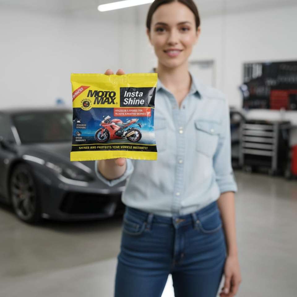 MOTUL Petrol System Clean & Insta Shine Polish High Performance Engine ...